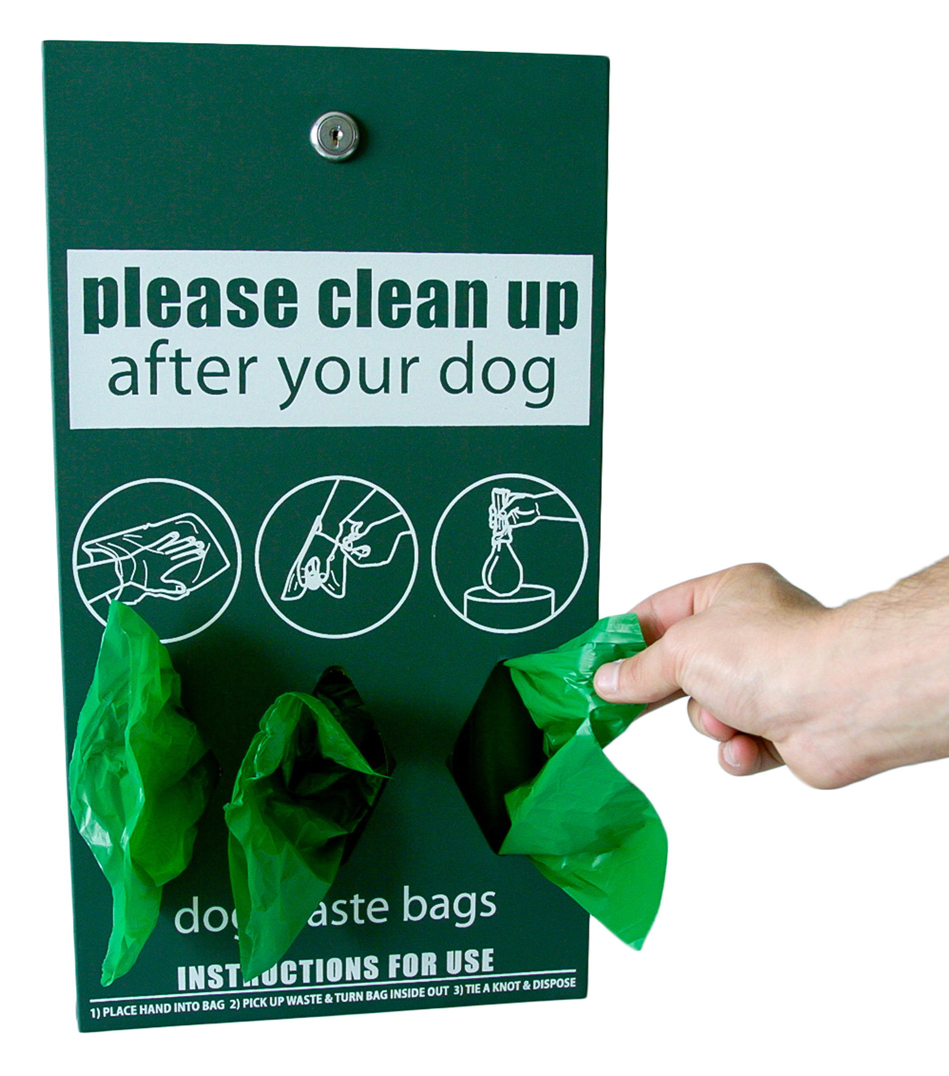Doggie Waste Station Bags – 10 Rolls of 200 (2000/Case) – All Green ...